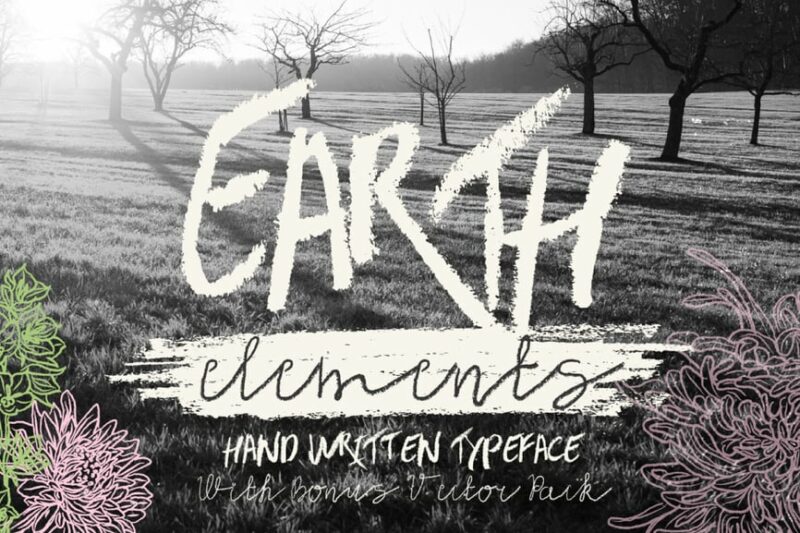 58 Earthy Fonts that will put your designs on 'Solid Ground' - Design ...