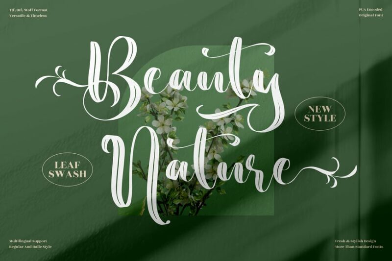 58 Earthy Fonts that will put your designs on 'Solid Ground' - Design ...