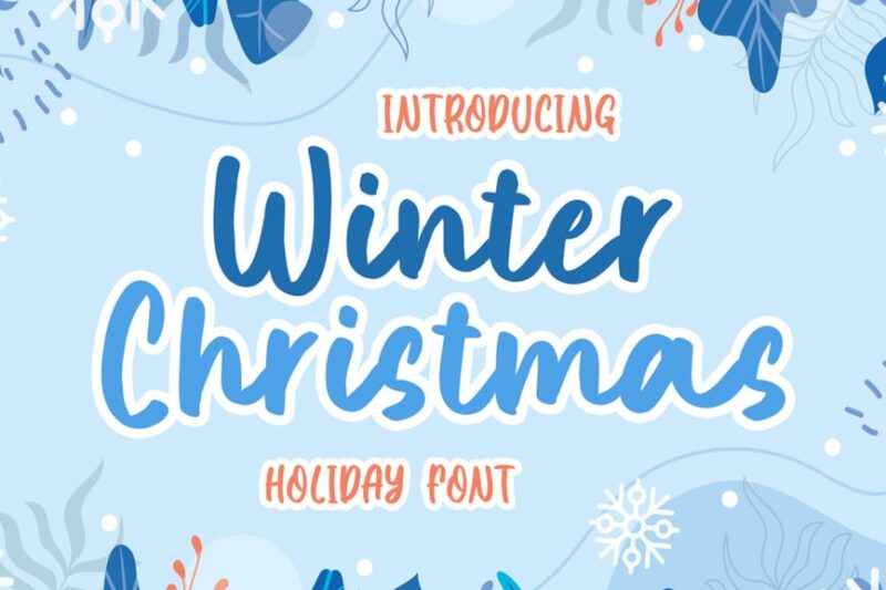 37 Winter Fonts Perfect for That Cold Weather Vibe - Design Work Life
